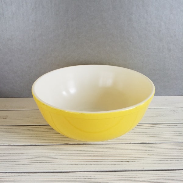 Yellow Pyrex Bowl - Etsy