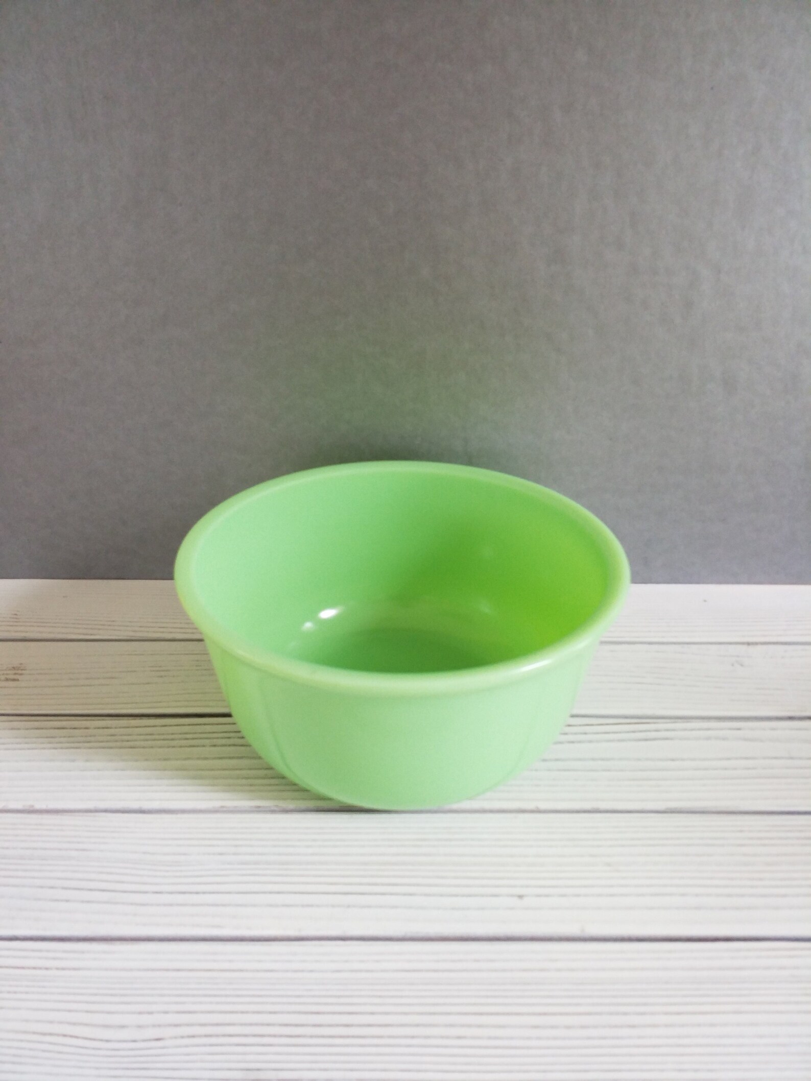 Jadeite Mixing Bowl Green Glass Kitchen Vintage Uranium - Etsy