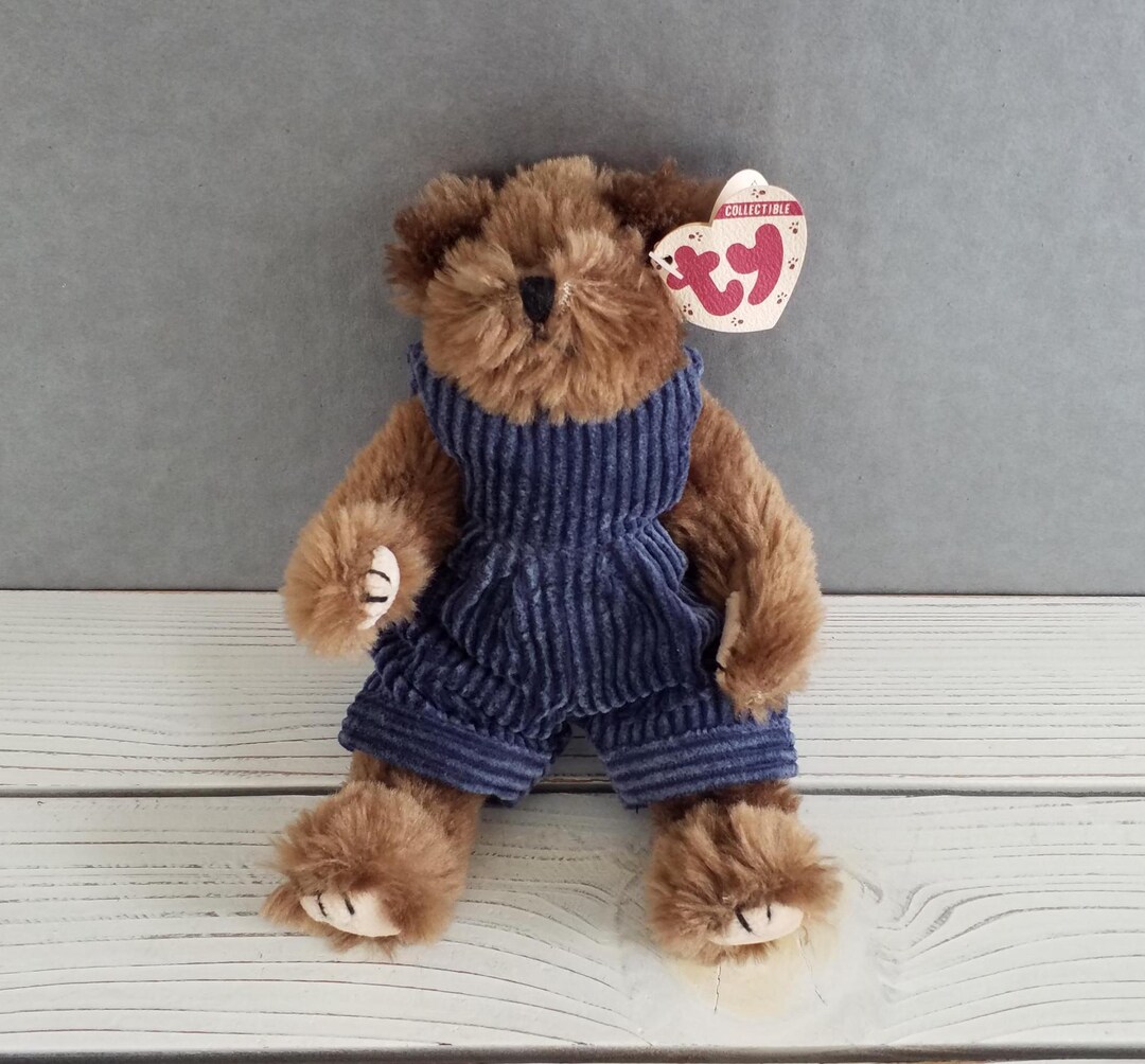 TY Teddy Bear Christopher Vintage Plush Attic Treasures - Etsy