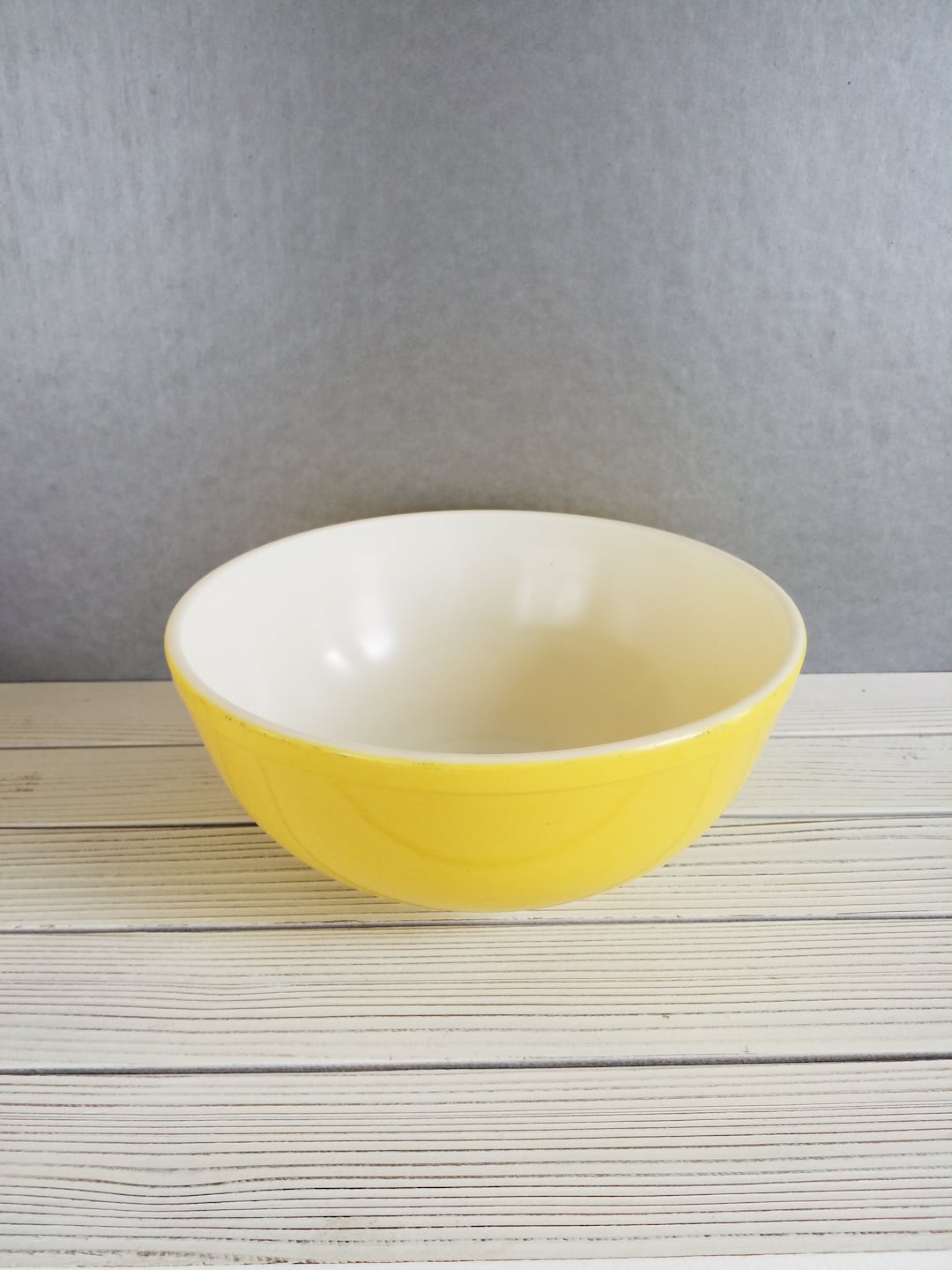 Large Yellow Pyrex Bowl Vintage Kitchen Mixing Bowl 10 1/4 Inch - Etsy