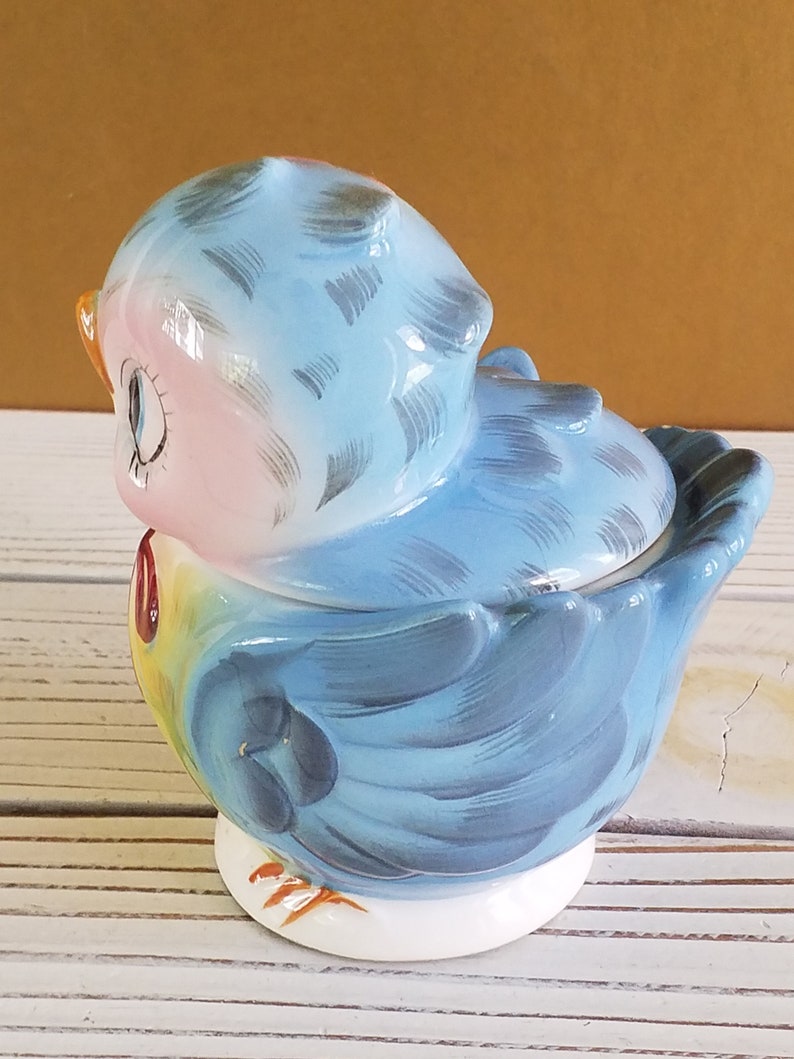 Lefton Bluebird Cream and Sugar Ceramic Vintage Mid Century - Etsy