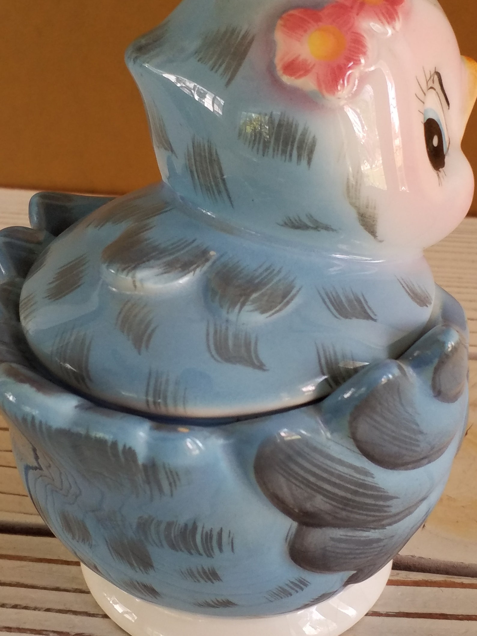 Lefton Bluebird Cream and Sugar Ceramic Vintage Mid Century - Etsy
