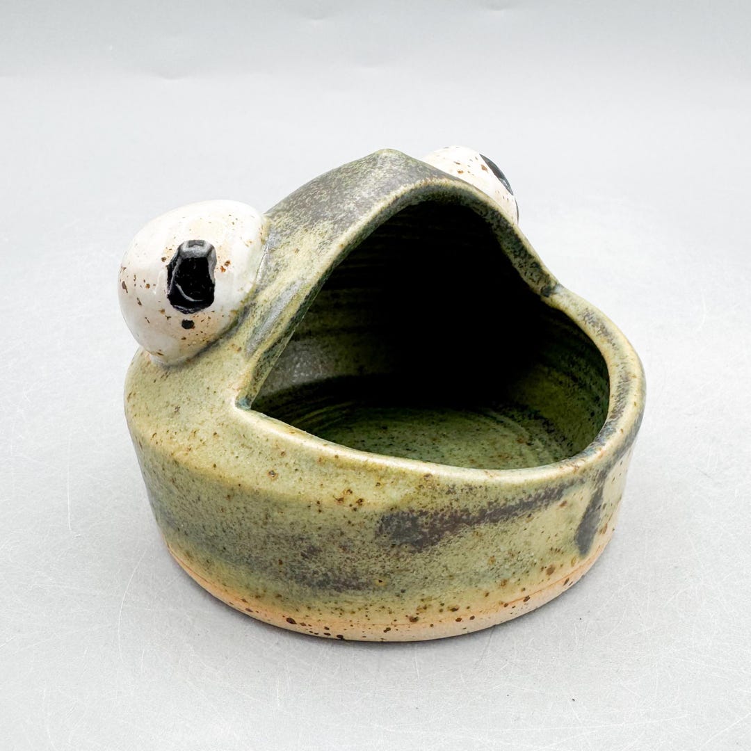 Frog Salt Pig, Salt Cellar - Etsy