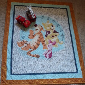 WINNIE the POOH and TIGGER Too! Panel Quilt Blanket Playmat Baby ...