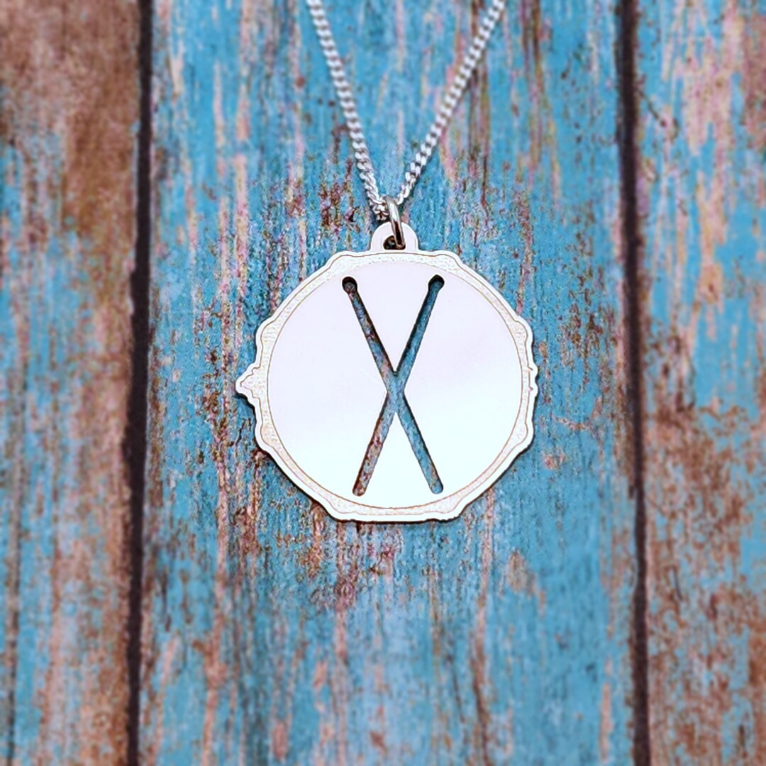Snare Drum Necklace, Silver Drum Charm, Drumstick Pendant, Music ...