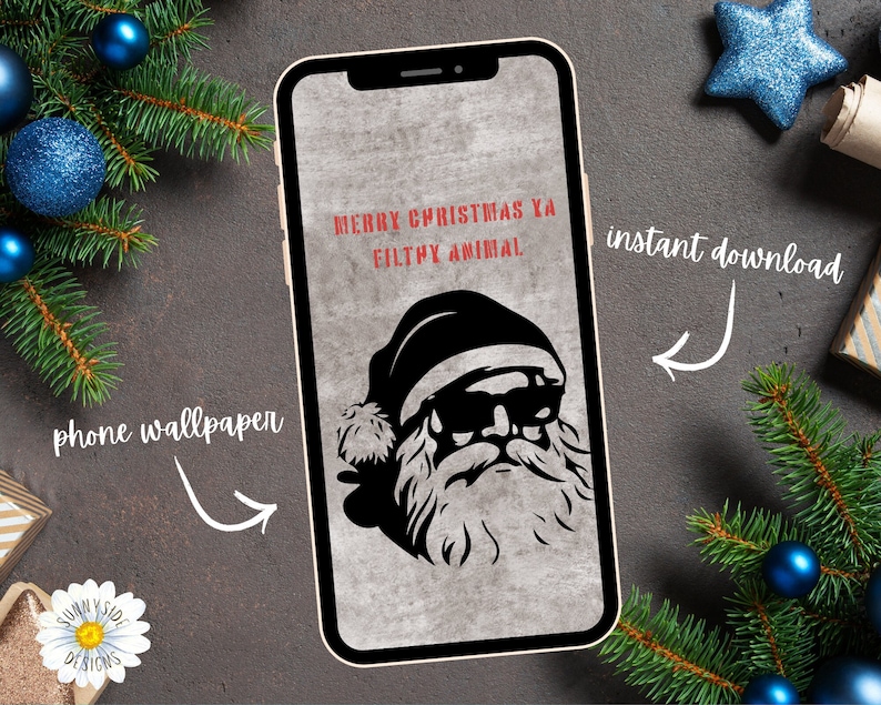 Phone Wallpaper Christmas Wallpaper Holiday Lock Screen Phone ...