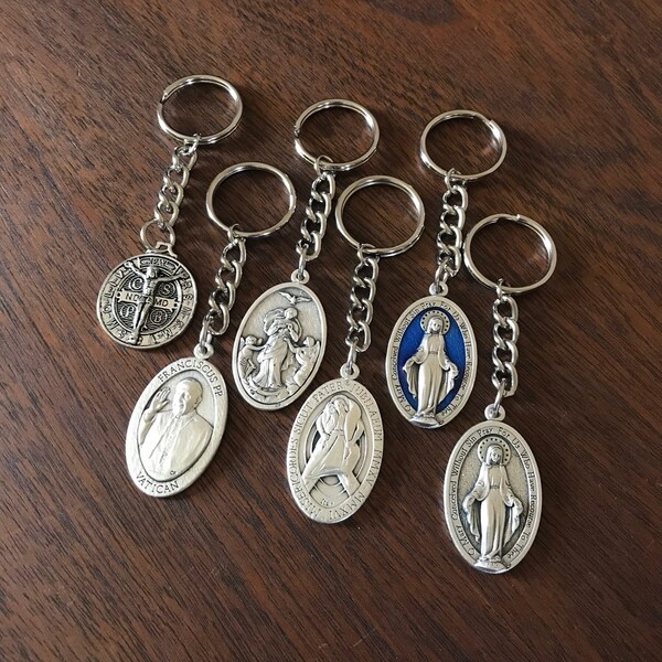 Catholic Keychain - Etsy