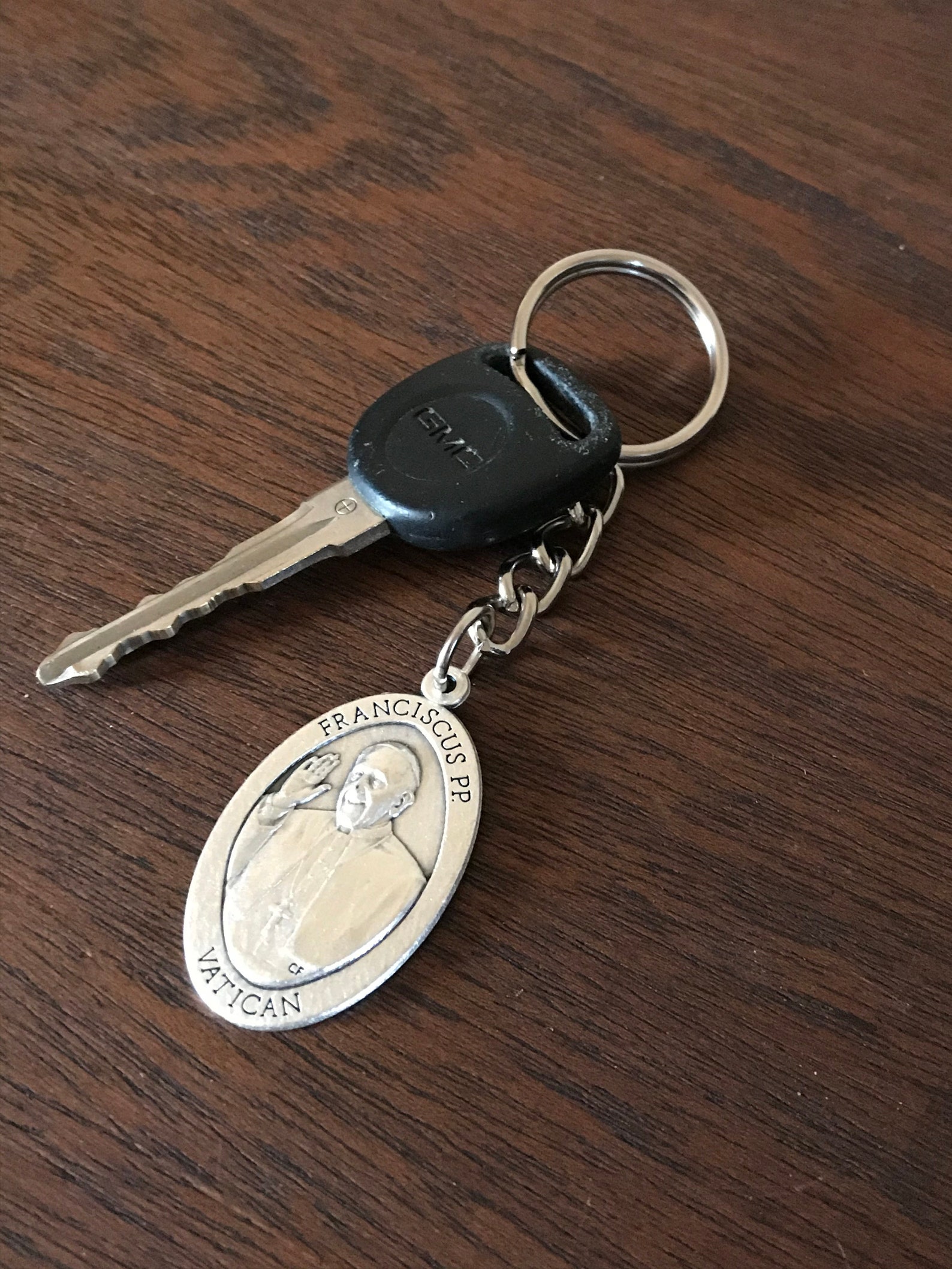 Large Saint Medal Keychain Catholic Saints Saint Medals - Etsy