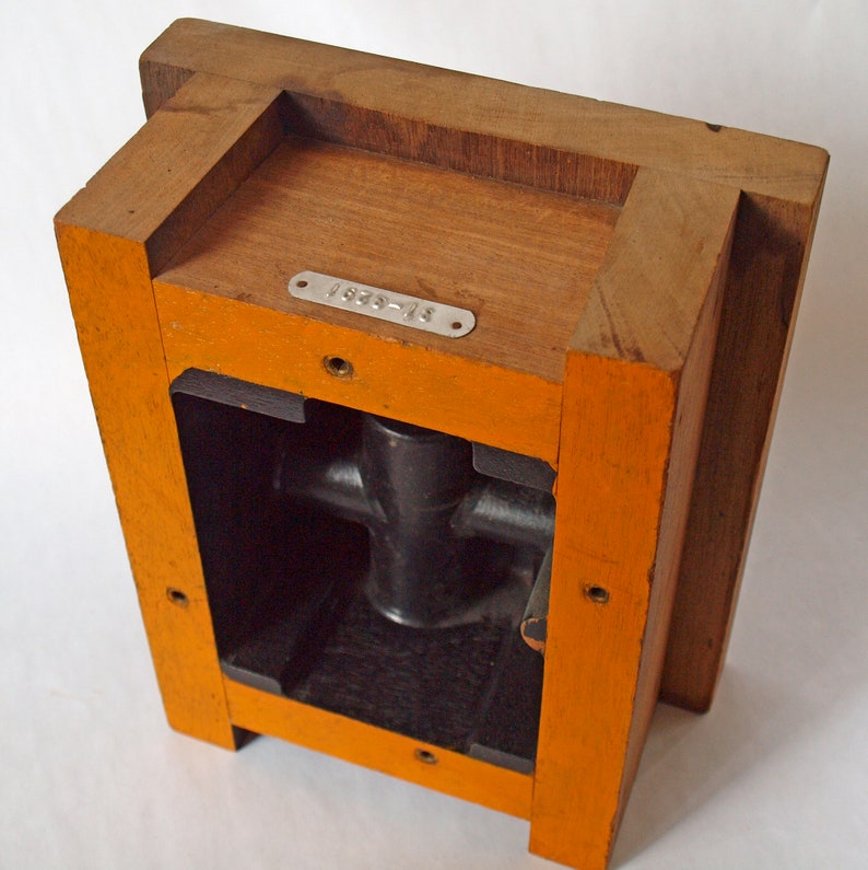 Foundry Mold, Antique Wooden Pattern Mold, Industrial Decor - Etsy