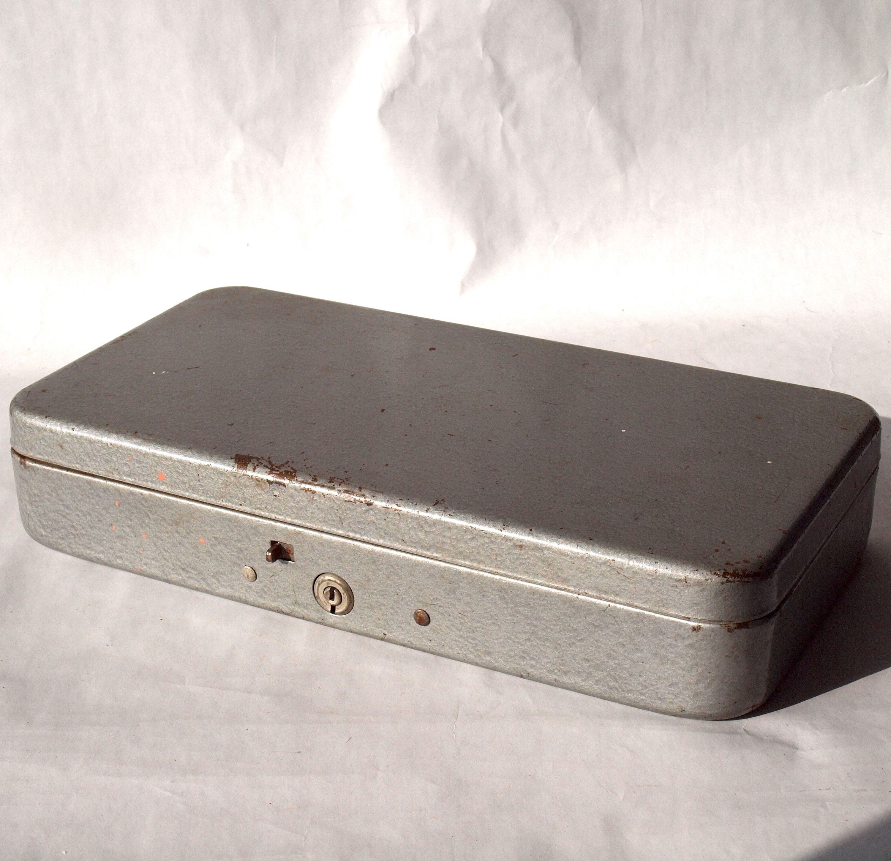 Metal Box, Vintage Metal Storage Box - Etsy