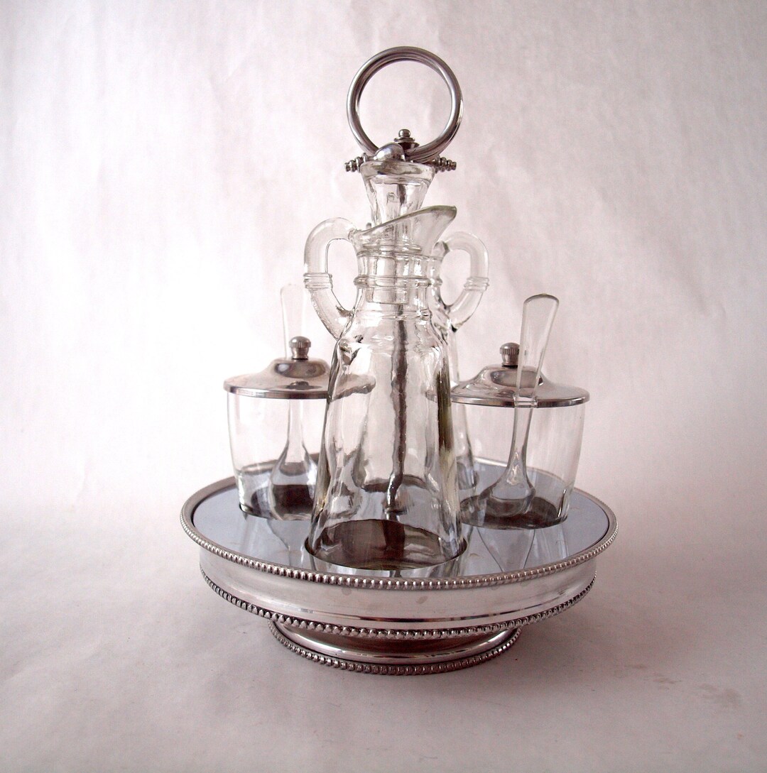 Condiment Carousel, Cruet Caddy, Centerpiece - Etsy