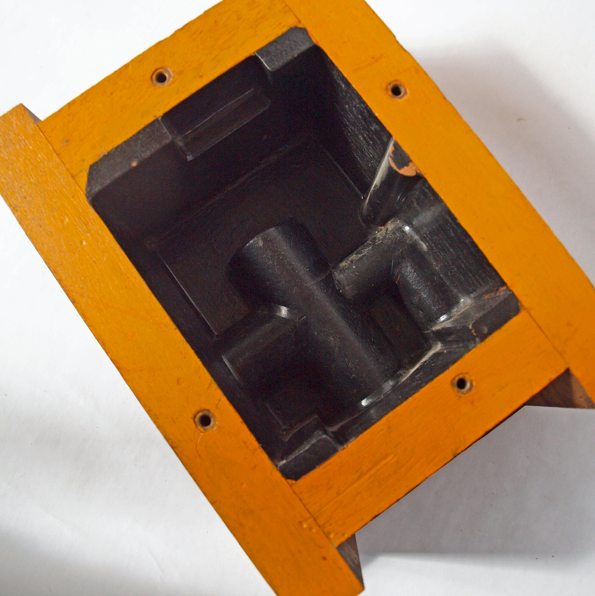 Foundry Mold, Antique Wooden Pattern Mold, Industrial Decor - Etsy