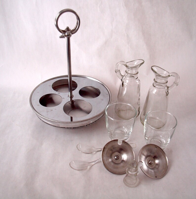 Condiment Carousel, Cruet Caddy, Centerpiece - Etsy