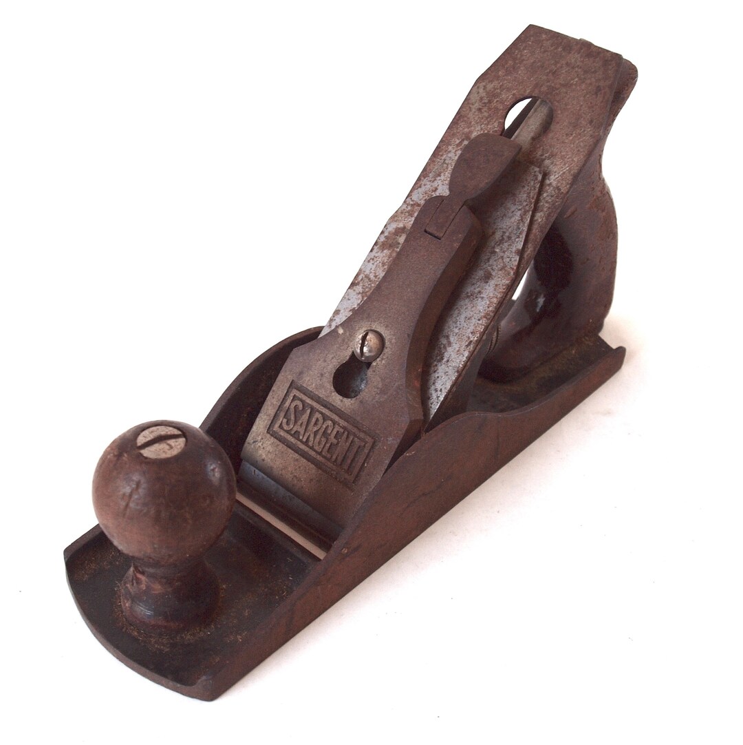 Wood Plane, Vintage Sargent Hand Planer, Carpenters Hand Tool, Workshop ...