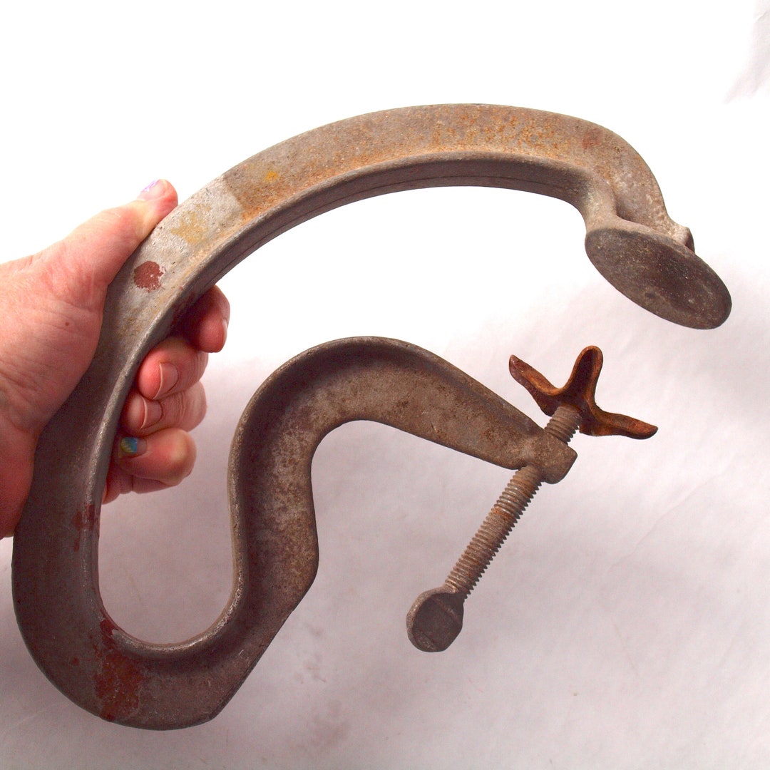Clamp, Vintage G Clamp, Unique Vintage C Clamp - Etsy
