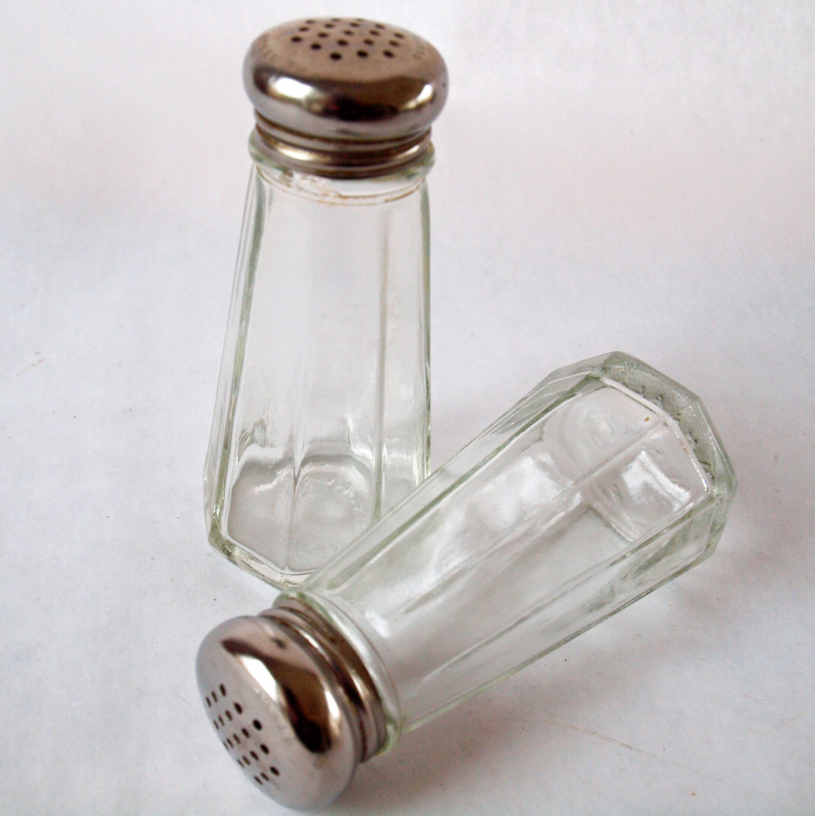 Vintage Salt and Pepper Shakers Vintage Diner Style Shakers - Etsy