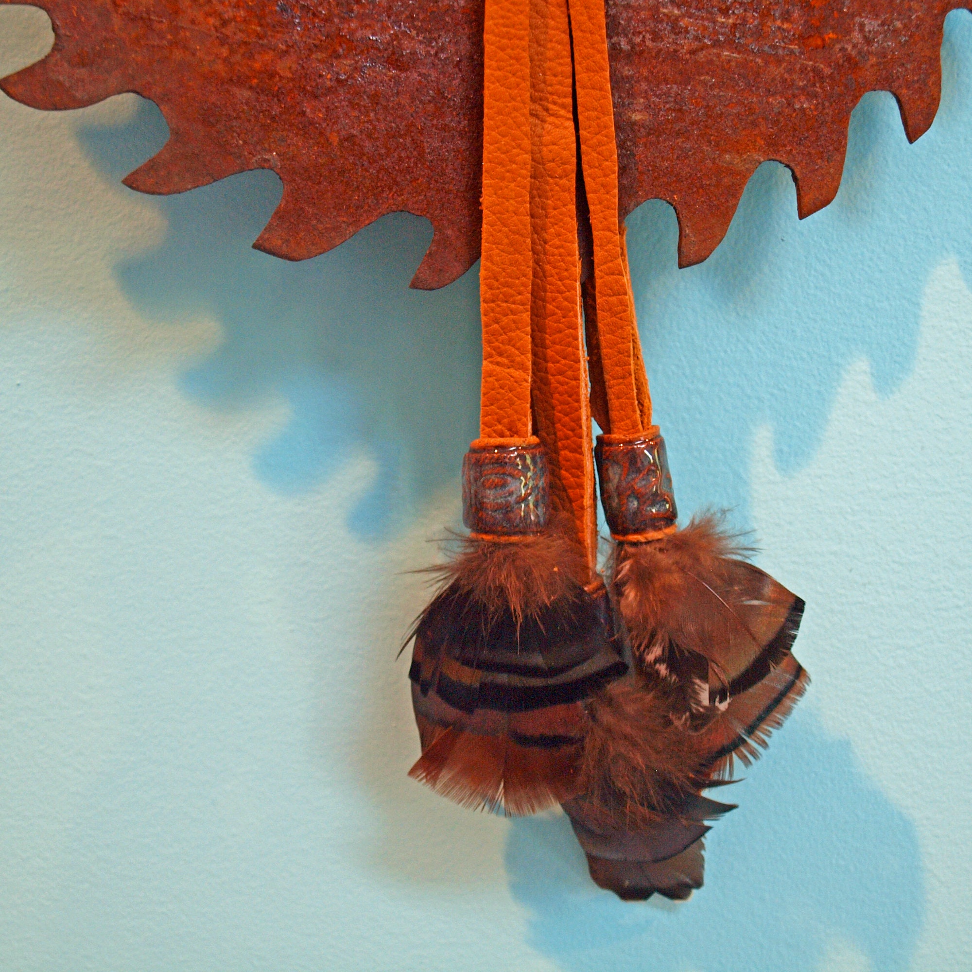 Wall Hanging, Rustic Saw Blade Sculpture - Etsy