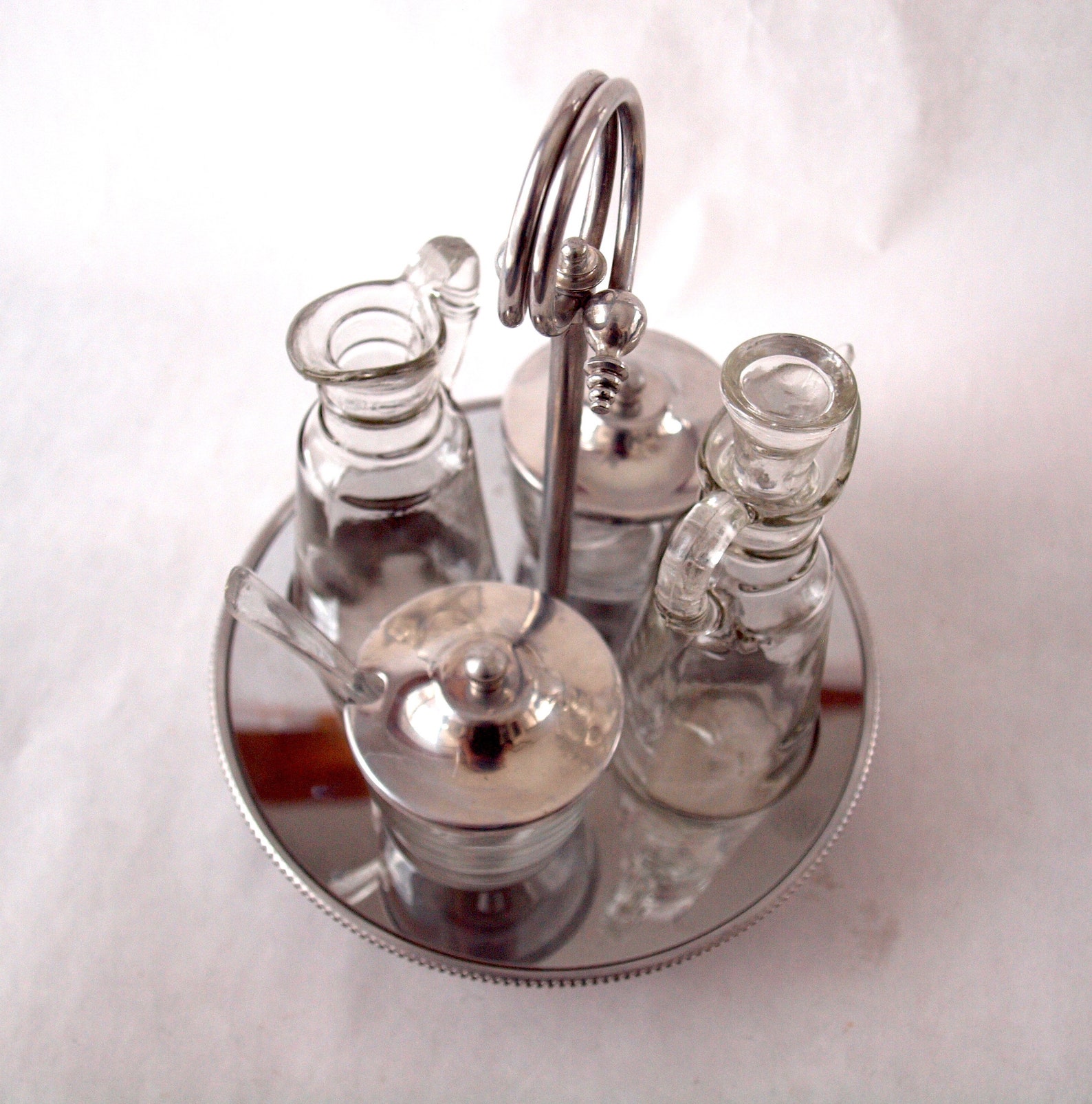 Condiment Carousel, Cruet Caddy, Centerpiece - Etsy