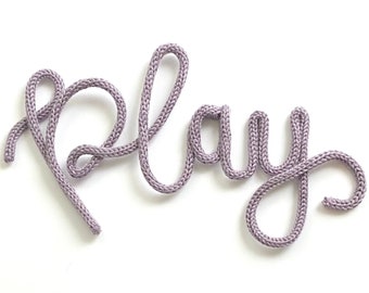 Wire Word Sign - Etsy