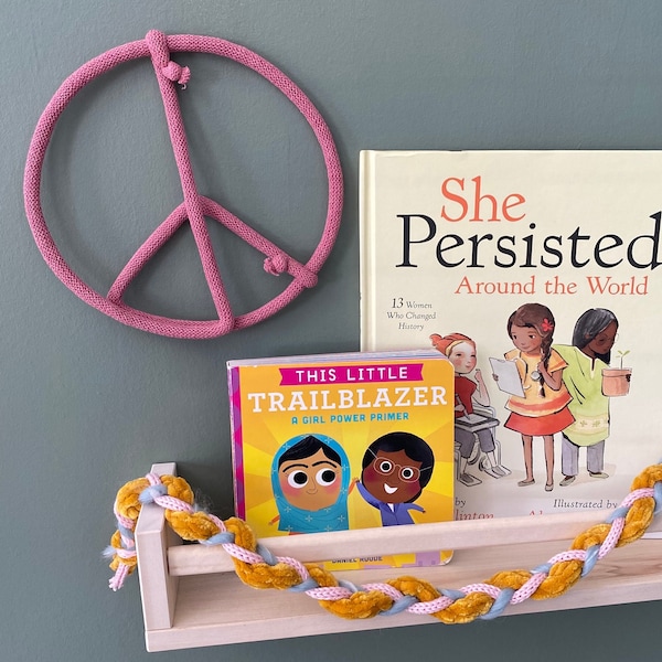 Knit Peace Sign - Etsy