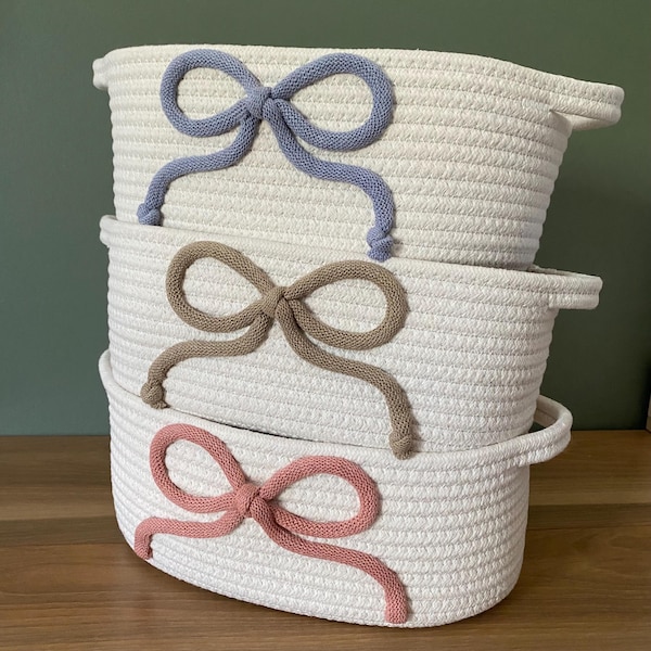 Baby Girl Storage Basket - Etsy