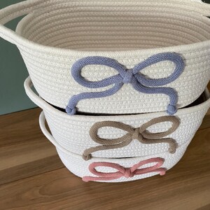 Bow Baby Shower Gift Basket, Bridal Party Gift, Girls Birthday Gift ...