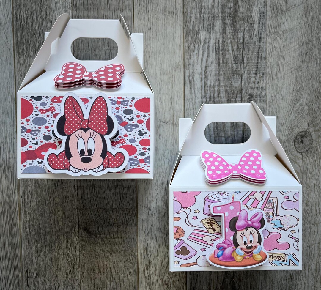 Inspired by Baby Mouse Mini Treat Boxes Party Favors Candy Box - Etsy