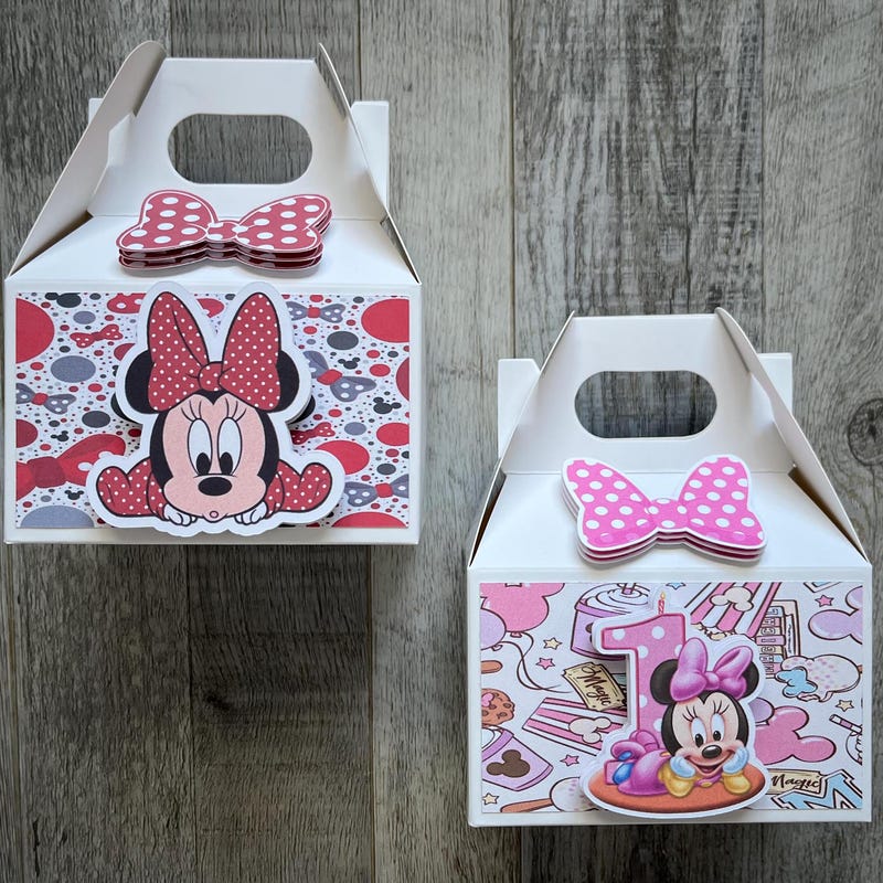 Minnie Mouse Candy Boxed - Etsy