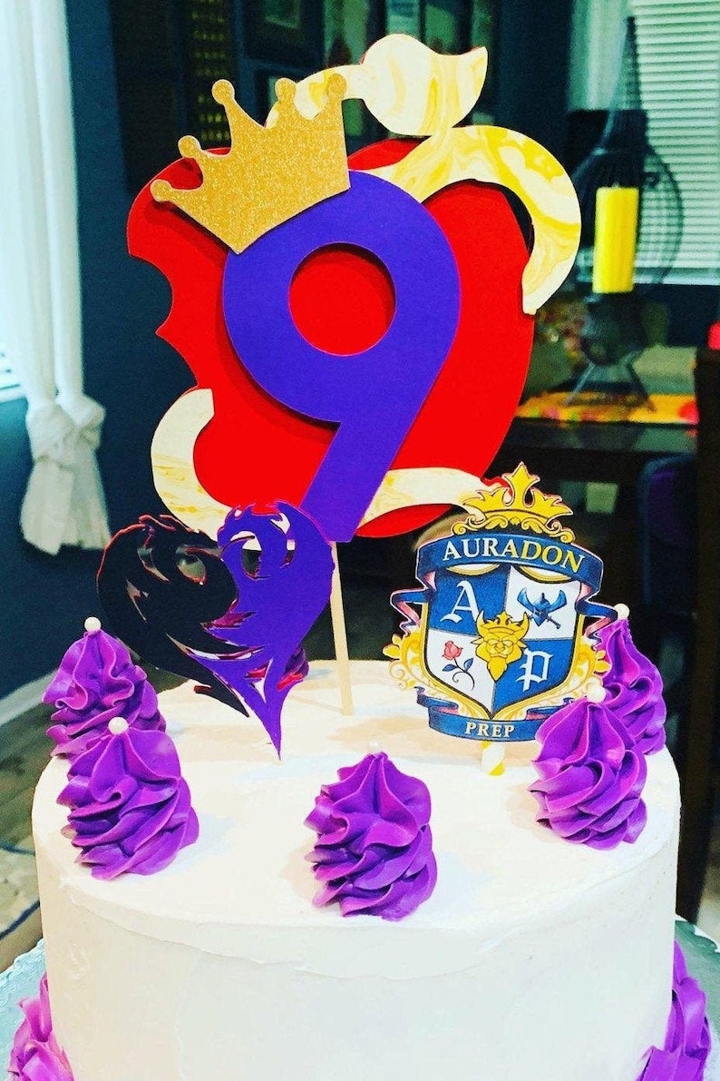 Descendants Cake Toppers | Etsy