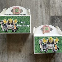 Shrek Cardboard Cutouts Official Standees Decorations Party Props ...