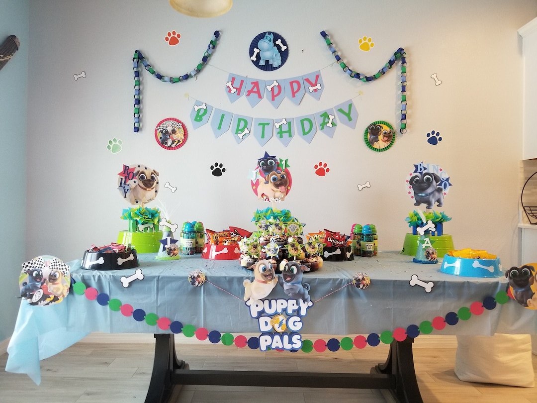 Puppy Pals Party Bundle Kids Party Decor - Etsy