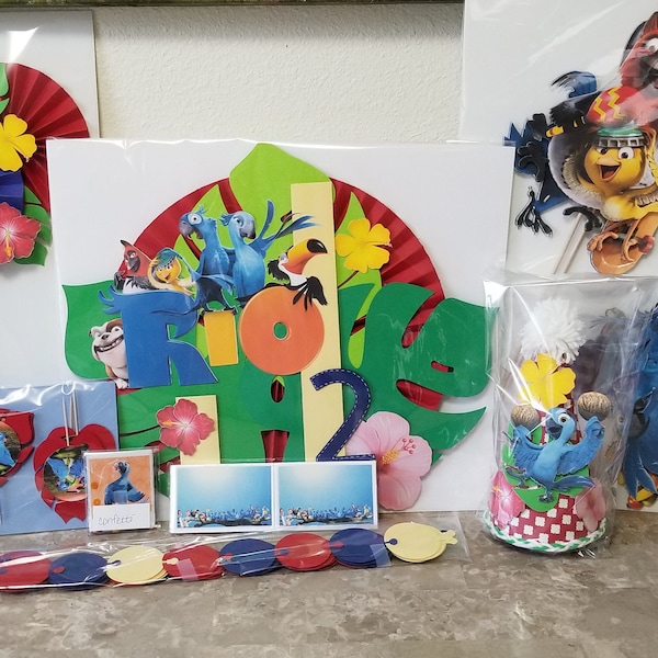 Rio Birthday Party - Etsy