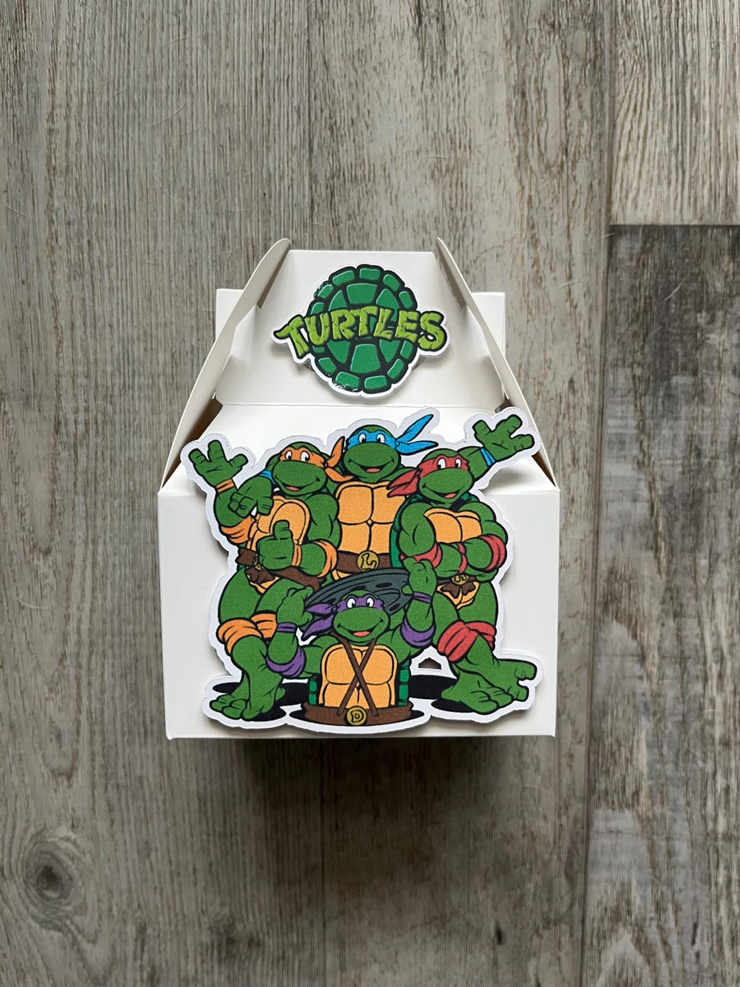 Inspired by Turtles MINI Treat Boxes - Etsy