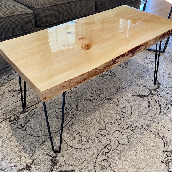 Live Edge Coffee Table - Etsy