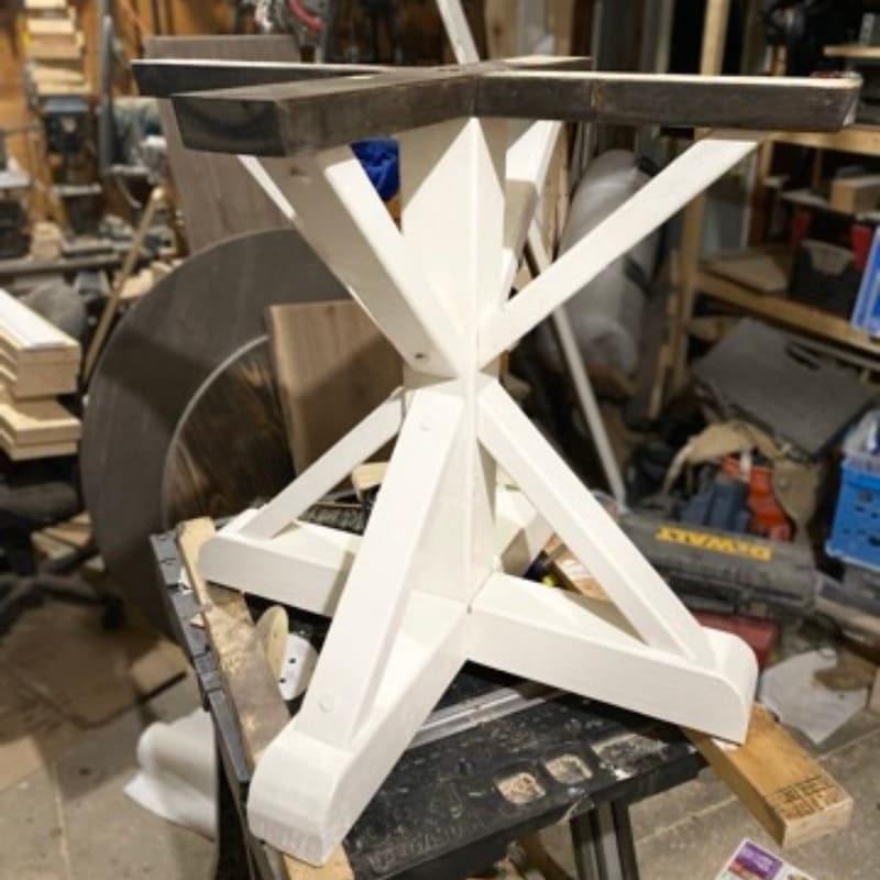 Wood Trestle Table Legs - Etsy