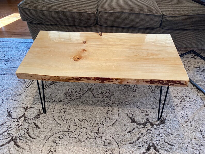 Live Edge Coffee Table - Etsy