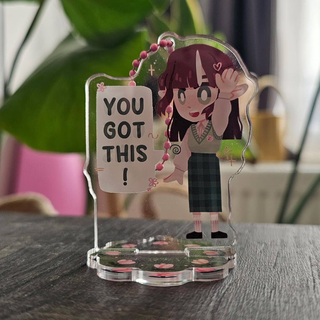 Mini Character Standee Charm | You Got This OC - Etsy