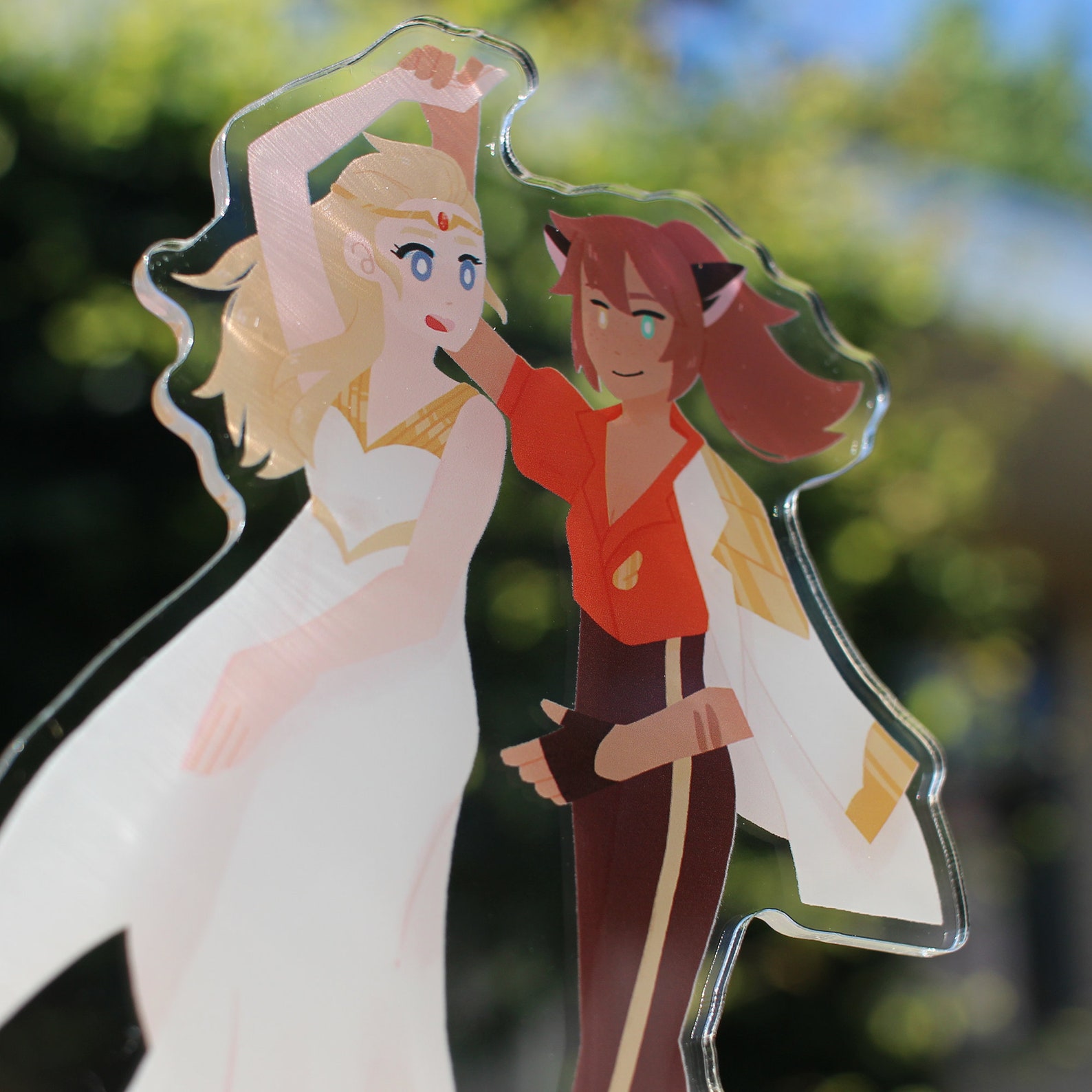 Catra & Adora Dance She-ra Standees - Etsy