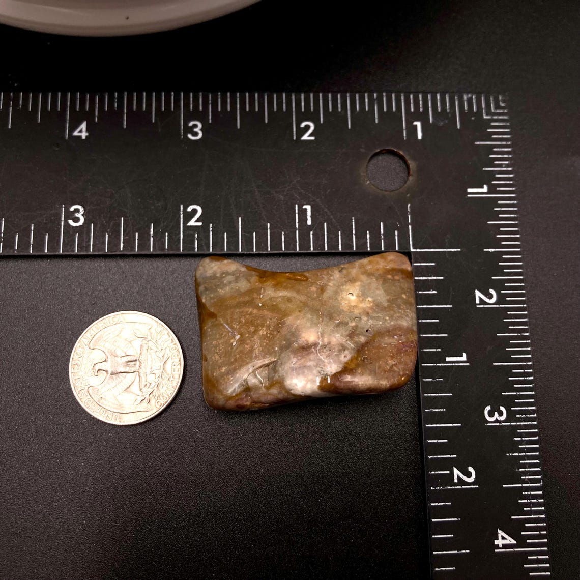 1oz/ 28 Grams Polished Cat Head Shaped Utah Jasper, Gift for Cat Person ...