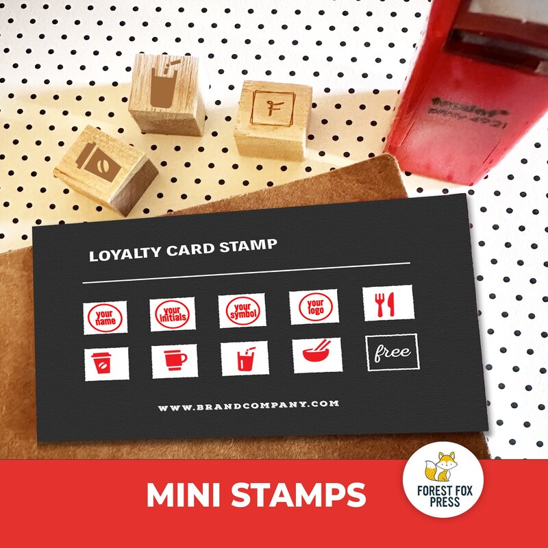 Loyalty Card Stamp - Etsy