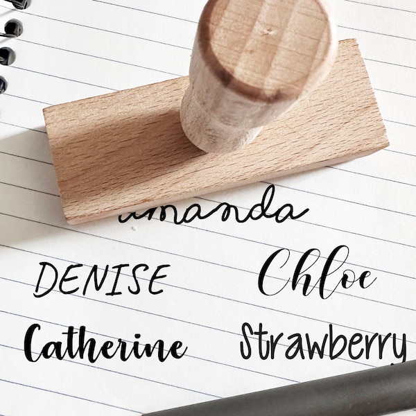 Handwritten Stamp - Etsy