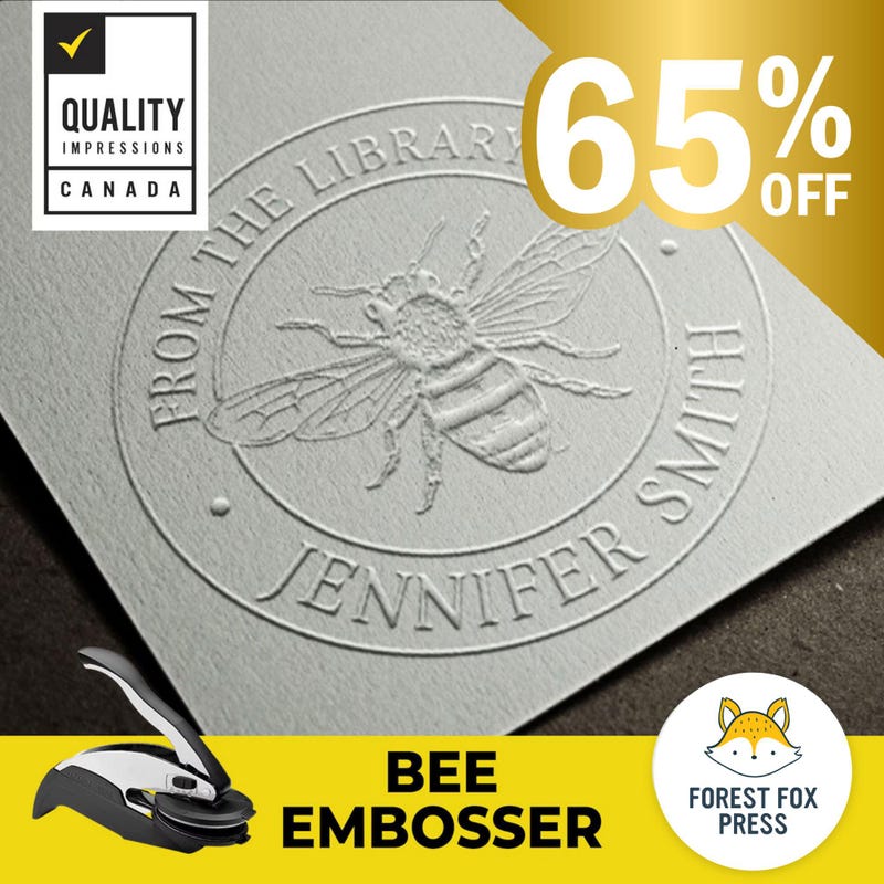 Custom Bee Stamp - Etsy