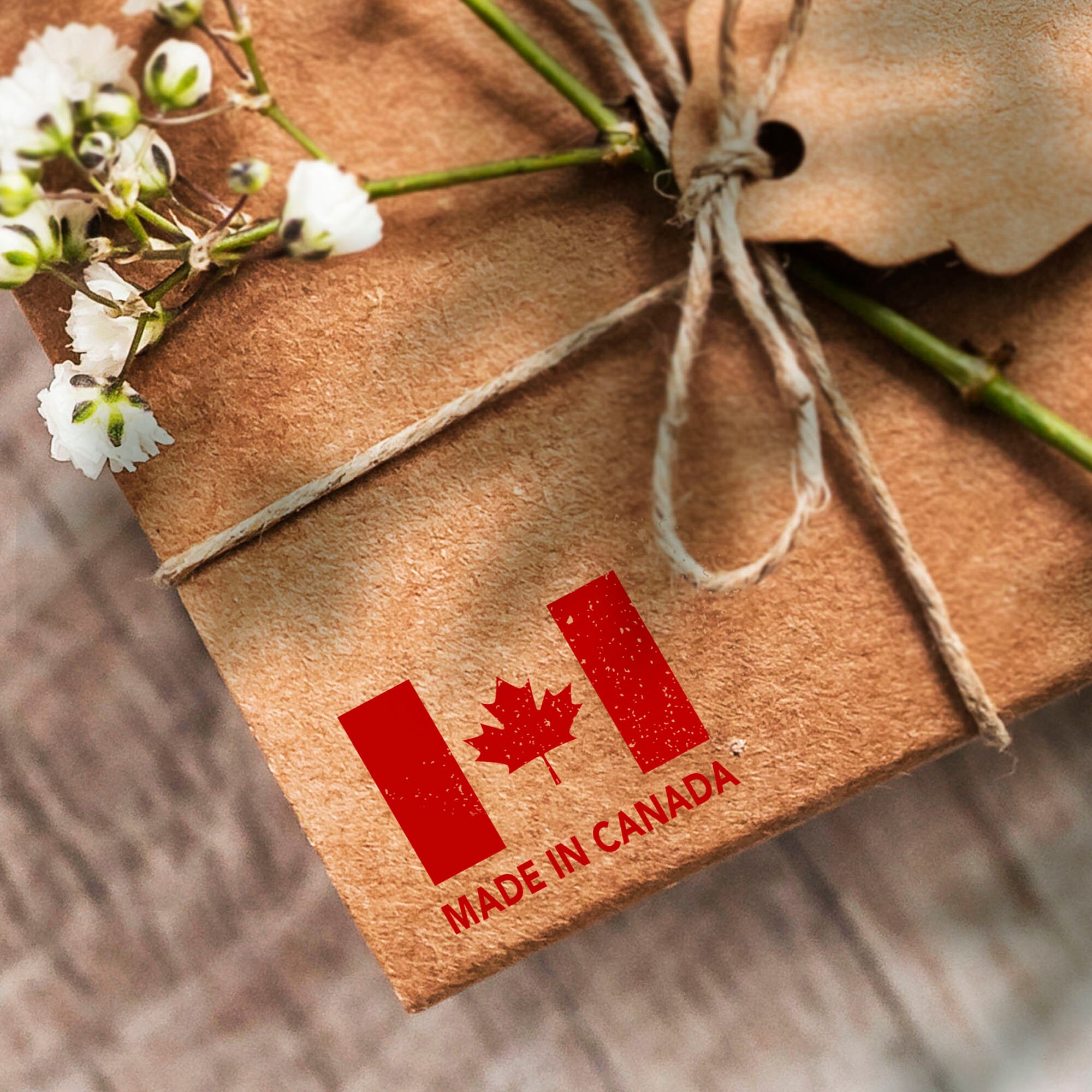 Made in Canada Stamp Packaging Stamp Canada Stamp Label | Etsy