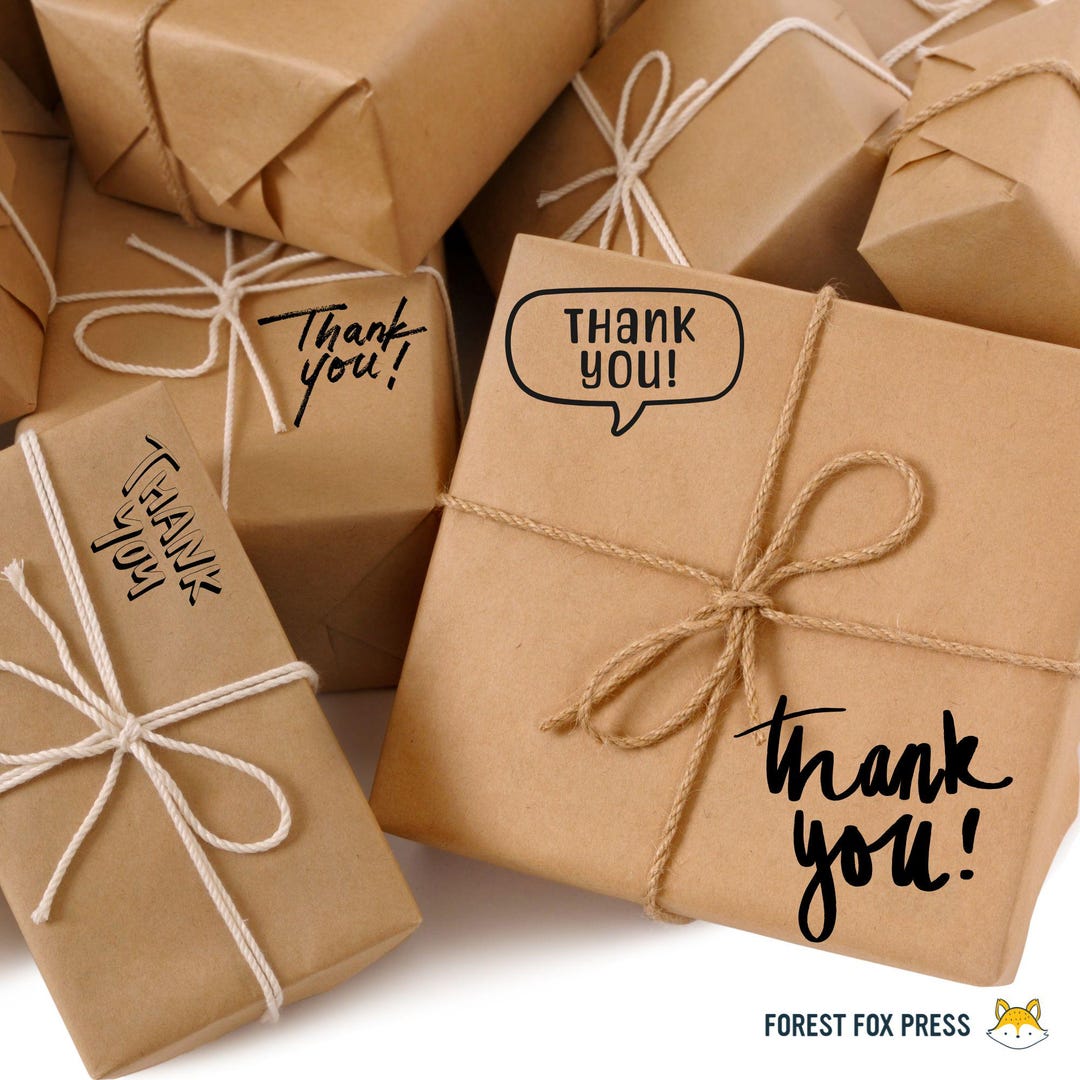 Thank You Stamp, Business Stamp, Weddings Stamp, Gifts Stamp ...