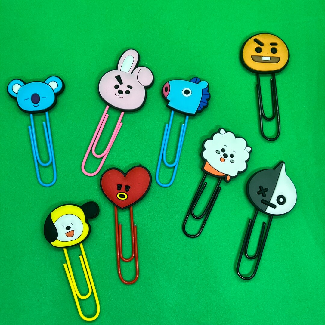 Planner Clip/bookmark - BT21 - Etsy