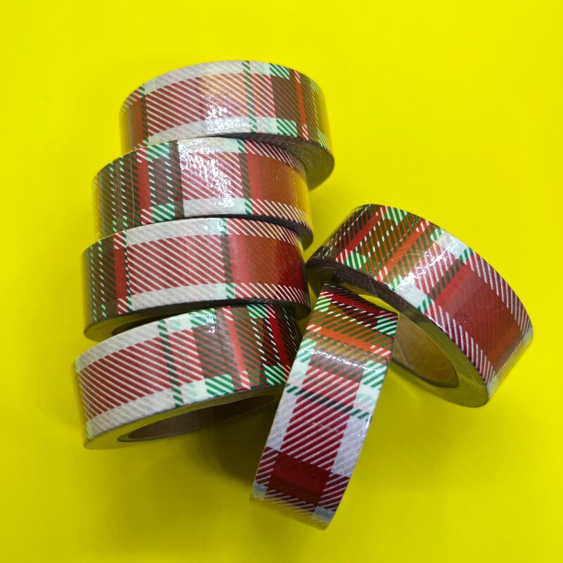 Tartan Washi Tape - Etsy