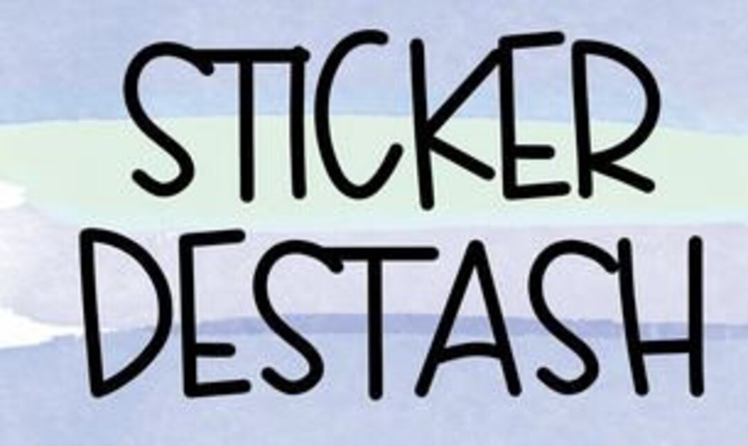 Sticker Destash Bag V.4 - Etsy