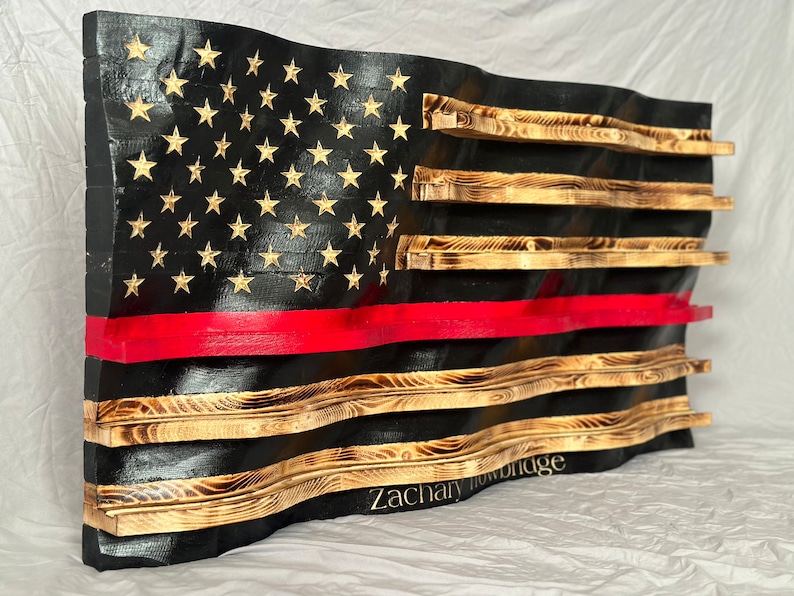 Challenge Coin Display, Waving Flag, Handmade, Challenge Coin Holder - Etsy