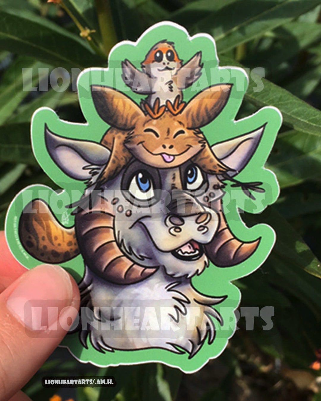 Space Creature Cuddles Sticker - Etsy