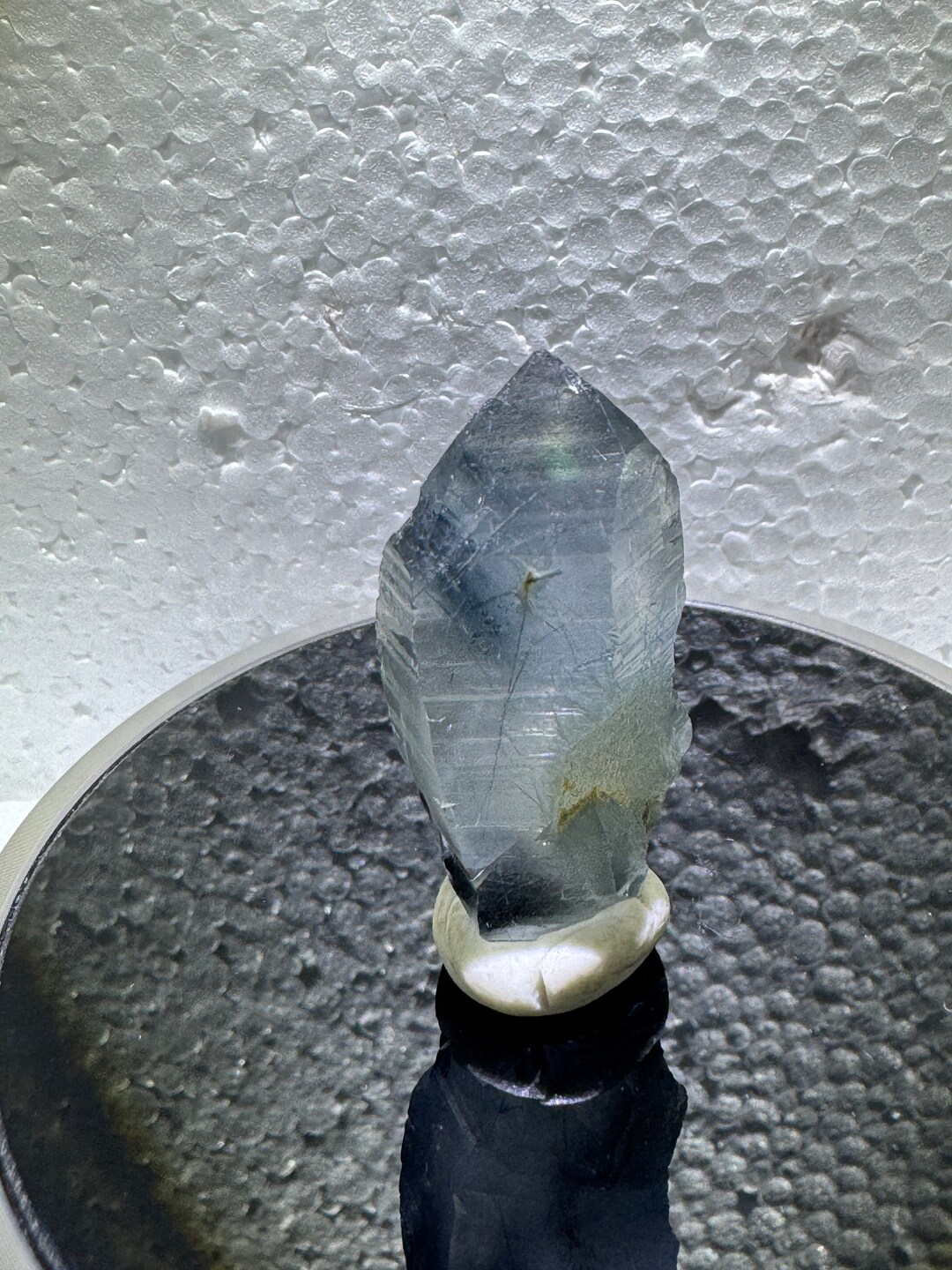 Indicolite Included Quartz "blue Quartz" - Etsy